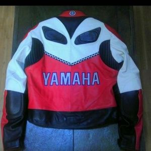 Yamaha | Other | Vintage Yamaha R6 Leather Racing Motorcycle Jacket ...